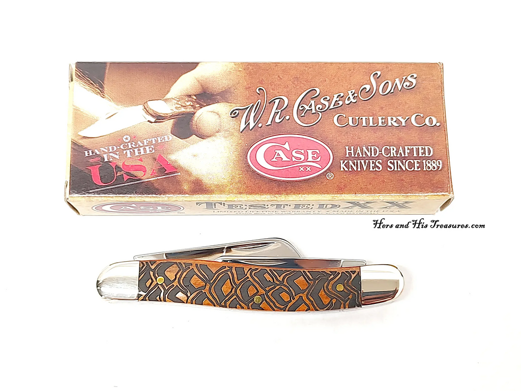 2009 Case XX 6318 Stockman Chestnut Bone Pocket Knife | USA – Hers and ...