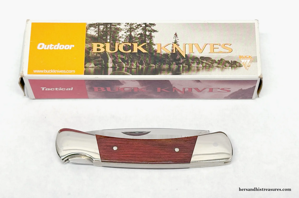 2002 503 Prince Rosewood Lockback Buck Knives Pocket Knife | USA – Hers ...