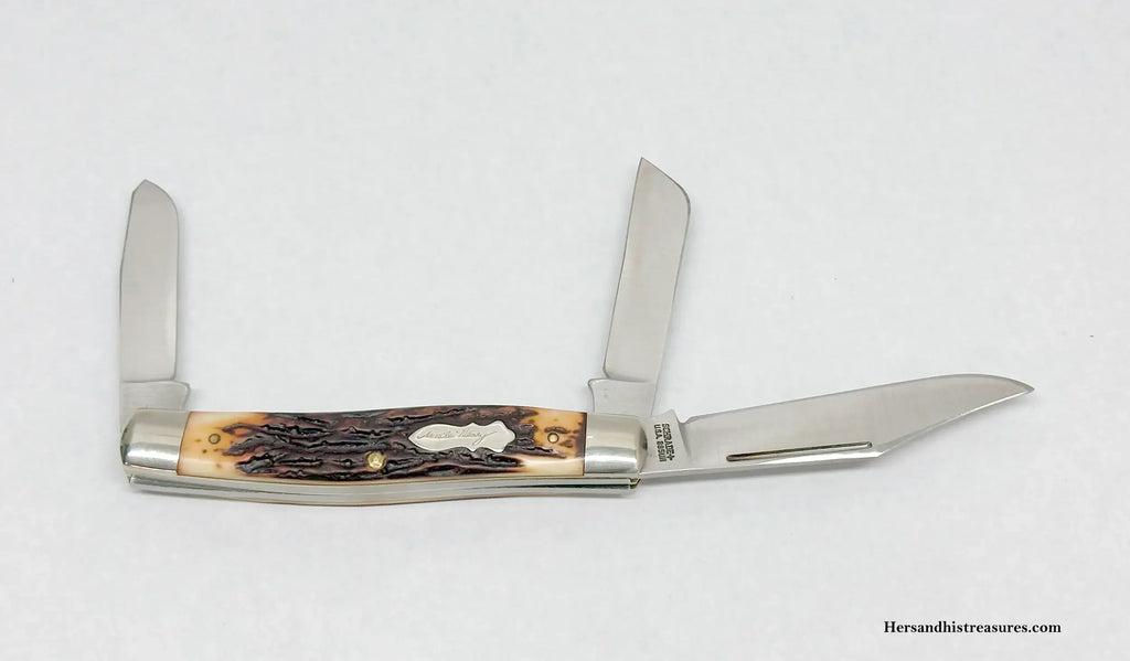 Schrade 885UH Uncle Henry Stockman Pocket Knife | USA – Hers and His ...