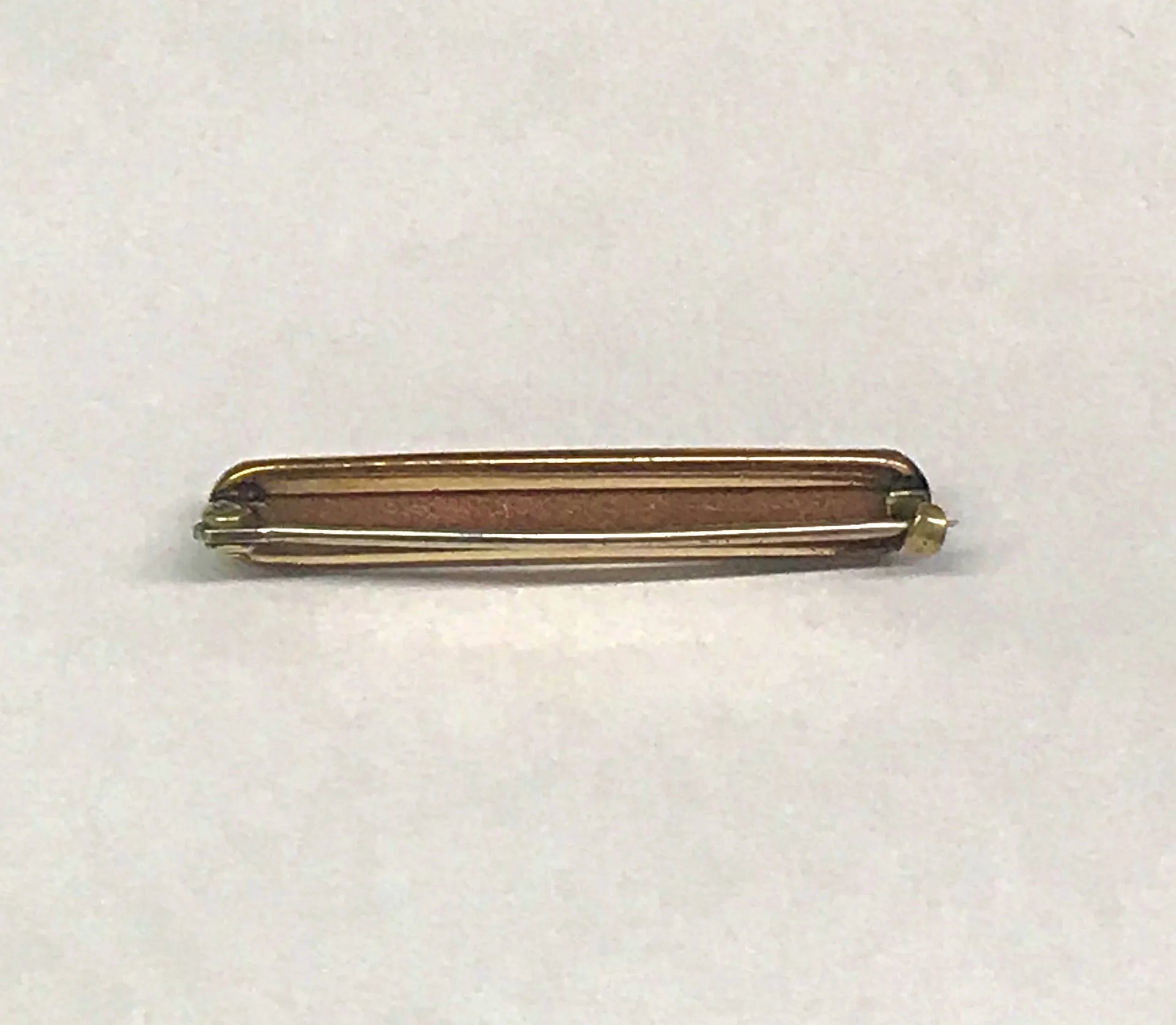 Antique Gold Filled Goldstone Bar Brooch Pin – Hers and His Treasures