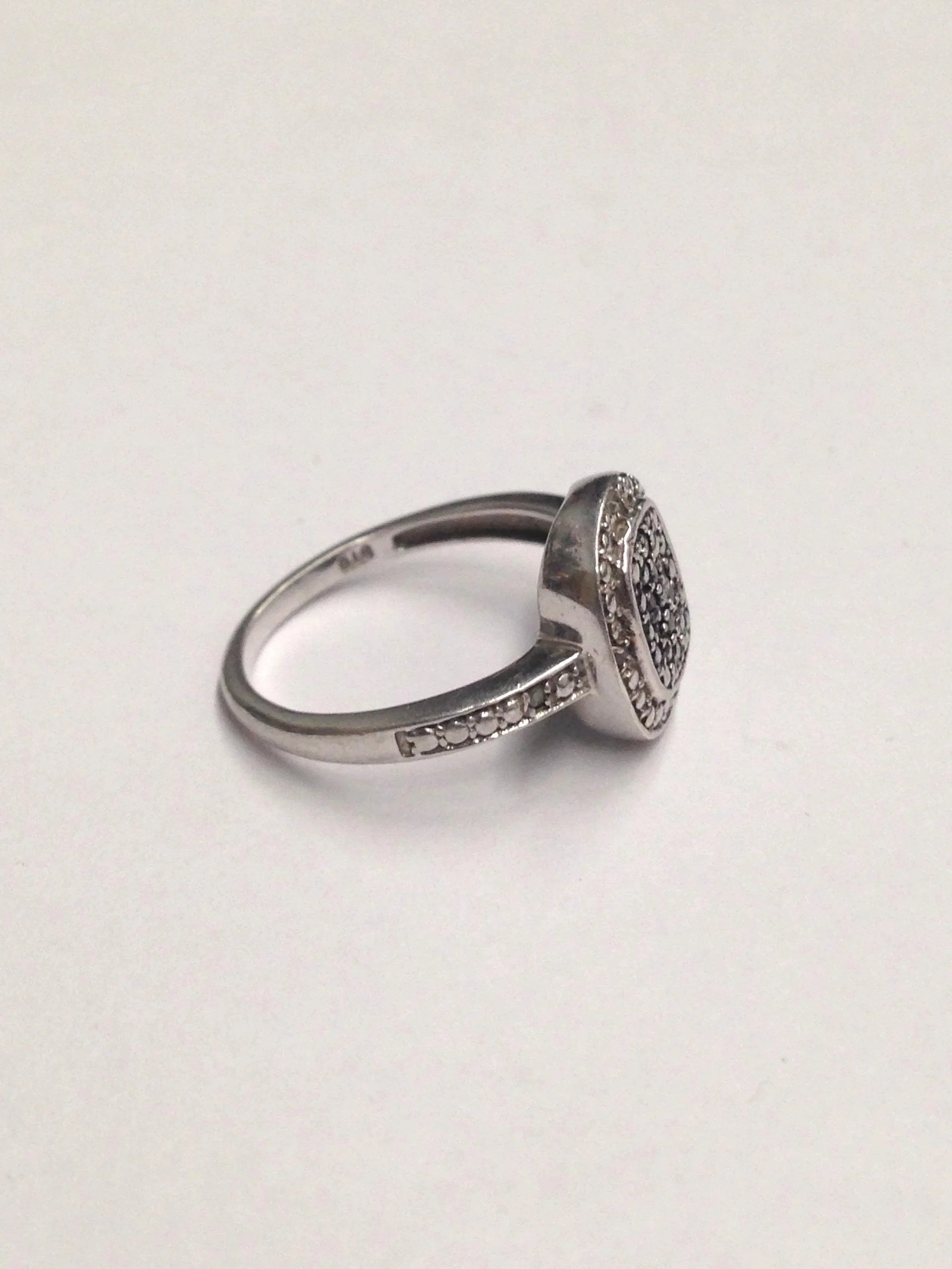 Sterling Silver Square Oval Ring – Hers and His Treasures