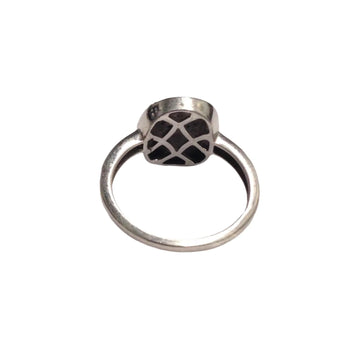 Sterling Silver Square Oval Ring – Hers and His Treasures