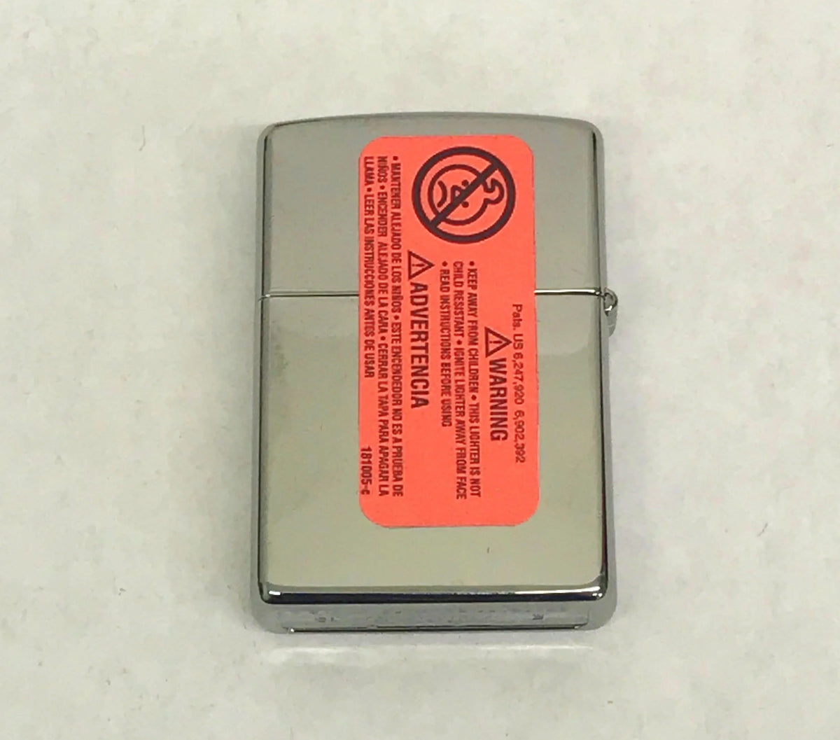 Zippo Logos Etched High Polished Chrome Lighter – Hers and His Treasures