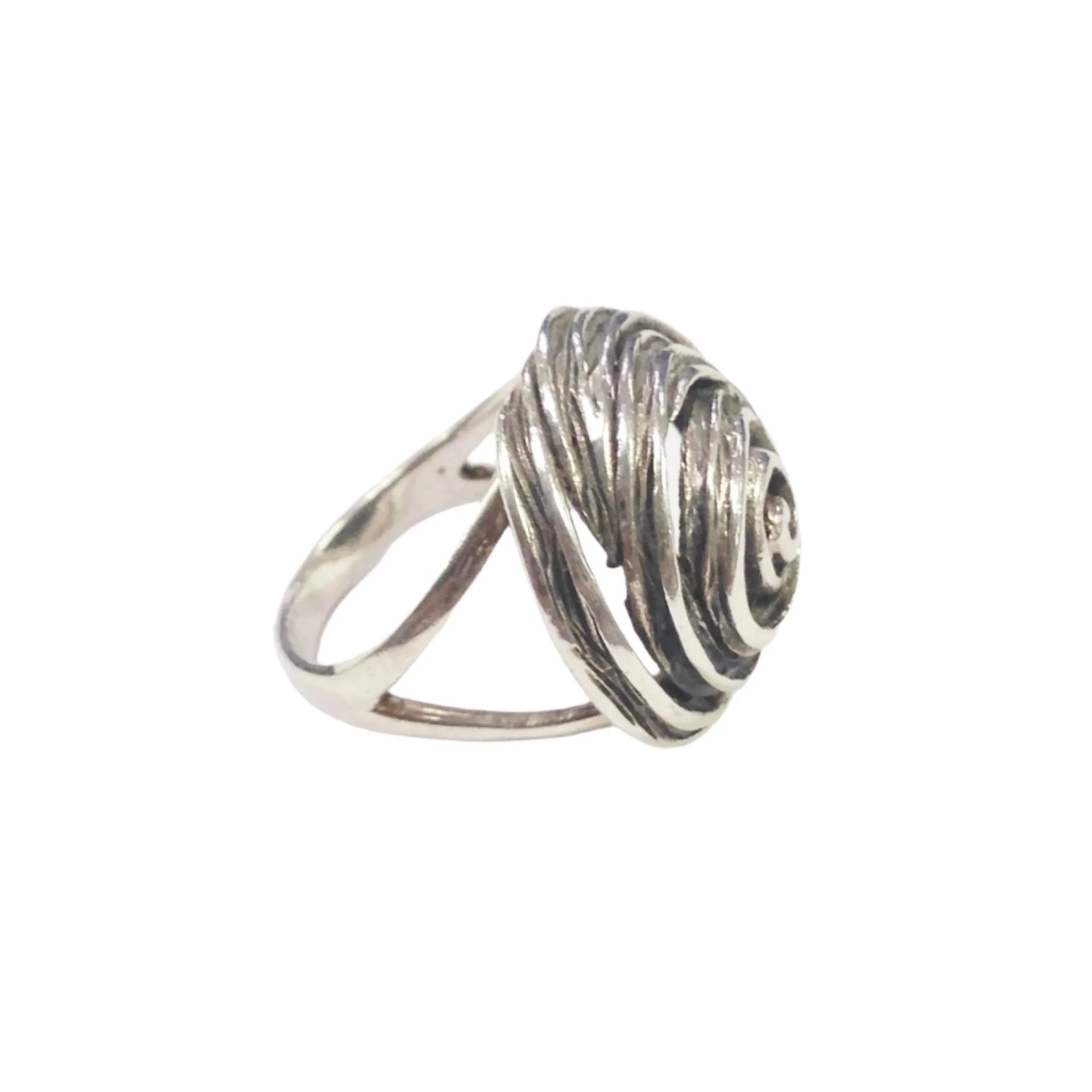 Coil Wrapped Sterling Silver .925 Ring Band – Hers and His Treasures
